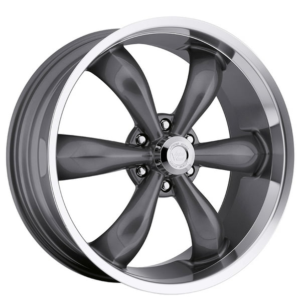 Vision Legend 6 20x9 6x139.7 20et Gunmetal Machined Lip Wheel - Walmart ...