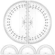 Mr. Pen- 6 Inch Protractor, Measuring Angle, 3 Pack, Drafting Tools ...