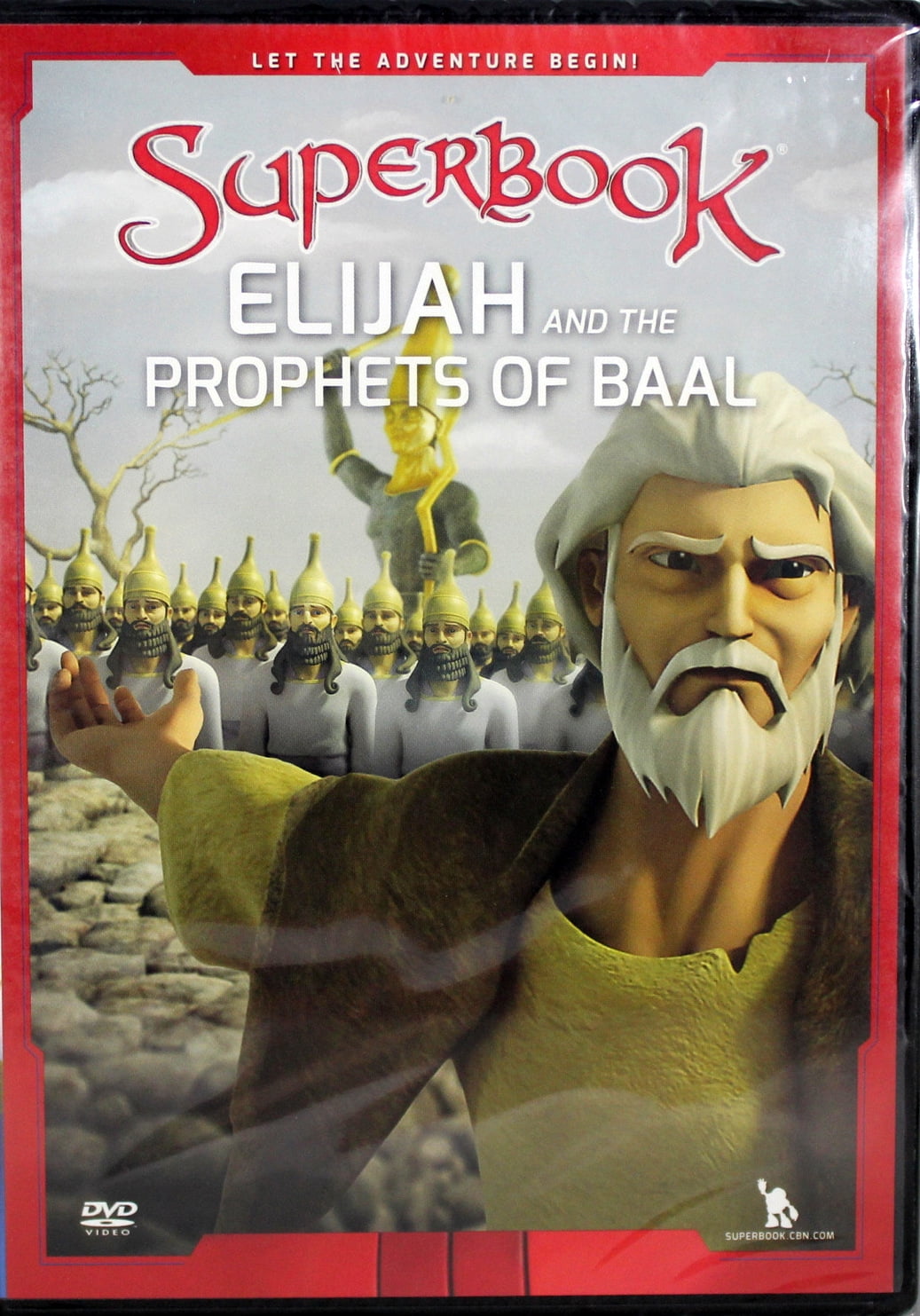 Superbook Season 2 Elijah and the Prophets of Baal NEW DVD Chris, Joy ...