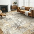 UERMEI 8'x10' Washable Area Rugs for Living Room, Modern Abstract ...