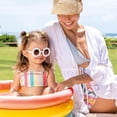 Intex Sunset Glow Inflatable Baby Pool for Toddlers & Kids – 34 Inch ...