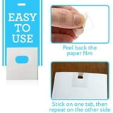 TRIANU 50 Pieces Clear Vertical Blind Repair Tabs/Vertical Blind Tabs ...