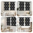 Butterfly and Sun Gothic Pattern Blackout Curtains,Triple Weaved Fabric ...