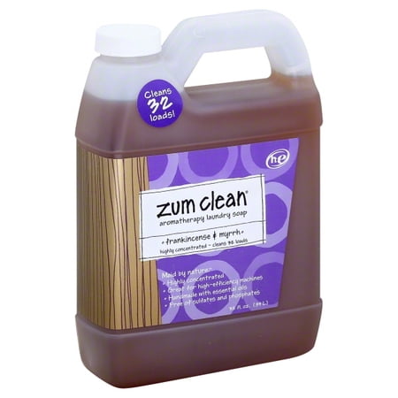 Indigo Wild Zum Clean Laundry Soap, Frankincense and Myrrh, 32 Fluid ...