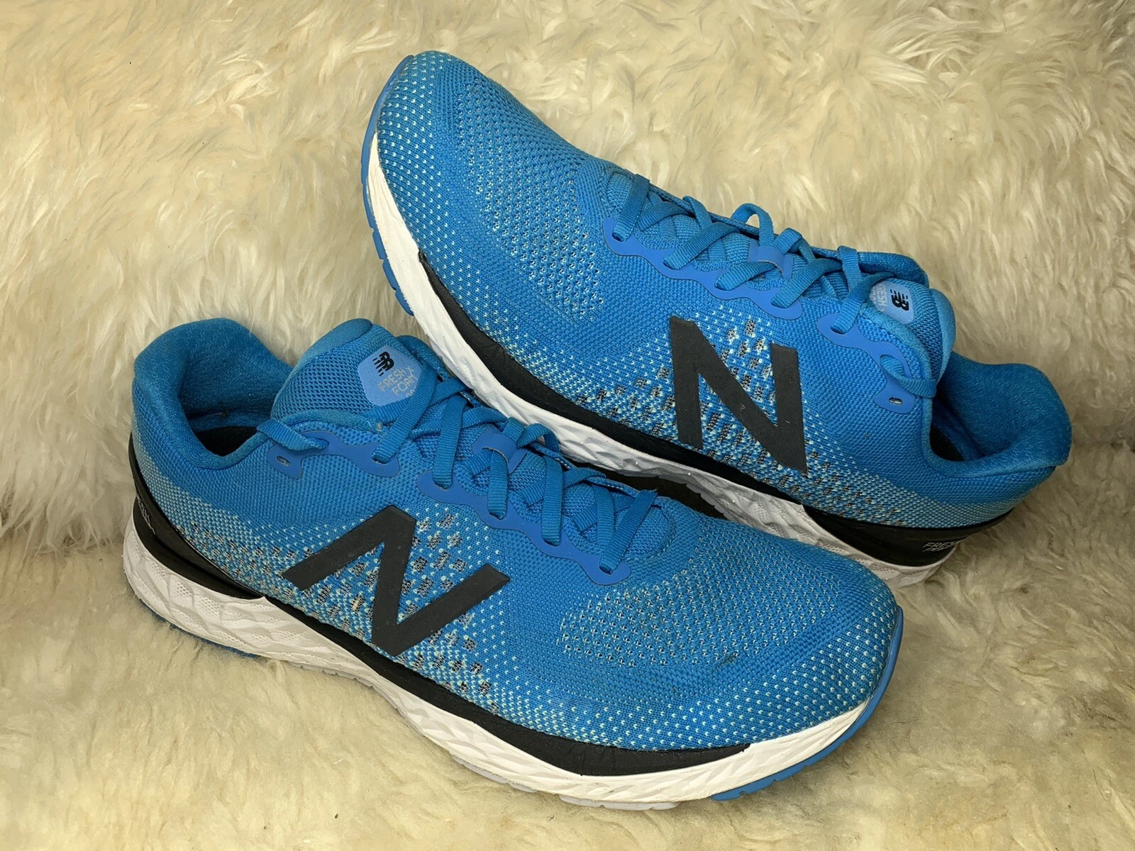 New Balance Mens Fresh Foam 880 V10 M880B10 Blue Running Shoes Sneakers ...