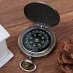 PAPADA Survival Pocket Watch Compass for Backpacking Hiking with Chain ...