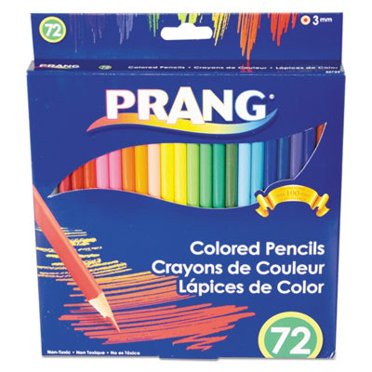 Prang Sketching and Drawing Colored Pencil Set, 50 Vivid and Blendable ...