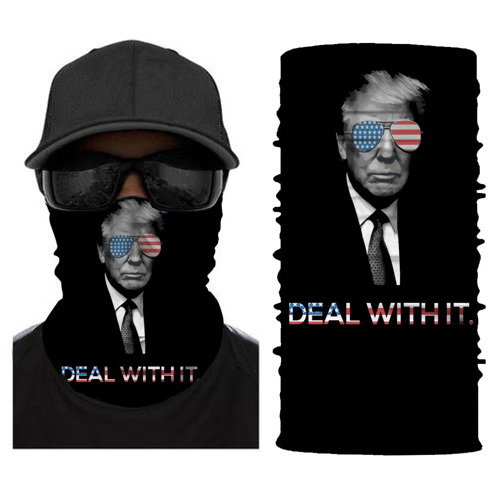 Seamless Unisex Full Tube Bandanas Multifunctional Headwear Balaclava ...