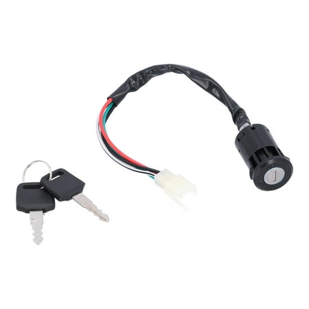 Herwey ATV Ignition Switch,Ignition Switch Replacement,4 Wire Ignition ...