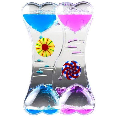 Liquid Motion Timer Funny Sensory Toy for Relaxation Floating Color ...