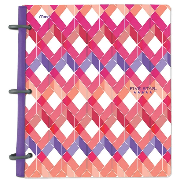 Five Star Flex® 1" Style Hybrid NoteBinder®, Assorted Designs(29148_7 ...