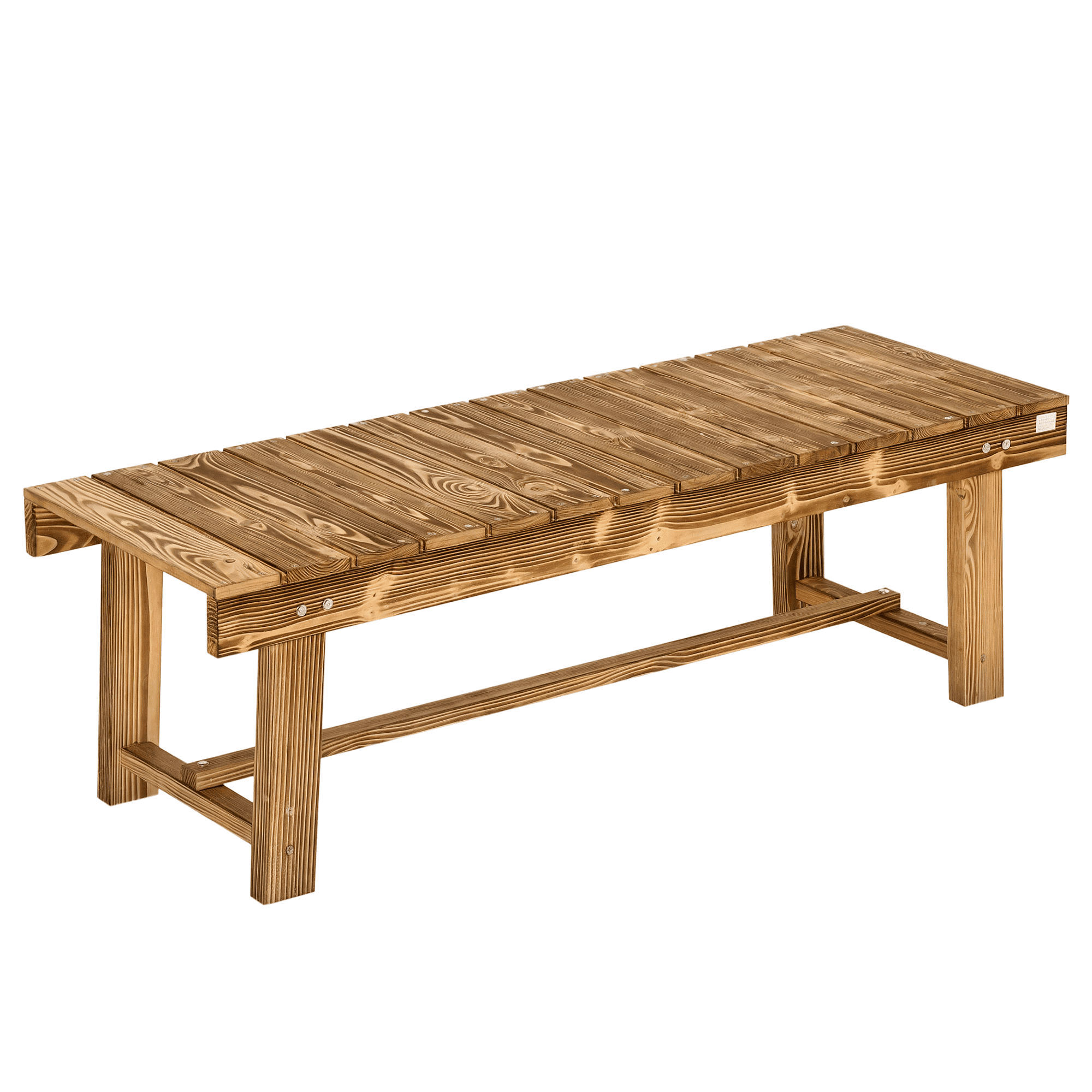 Click here for Outsunny 43.25 Outdoor Wood Garden Bench Double Se... prices