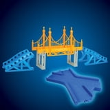 Magic Tracks Mega Set: Flex Glow in the Dark Racetrack with 2 LED Race ...