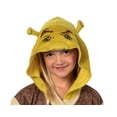 DreamWorks Shrek Boys' Ogre Character 3D Face Ears Hooded 1 Piece Sleep ...