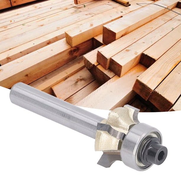 Edge Forming Router Bit, 1/4 Shank Universal Round Over Router Bit ...