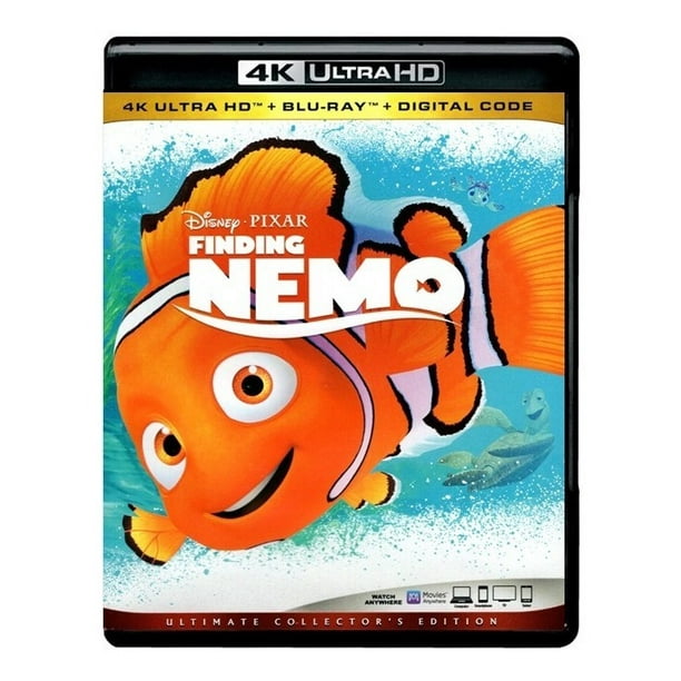 Pelicula Buscando A Nemo Willem Dafoe 4K Ultra HD Blu ray DISNEY PIXAR ...