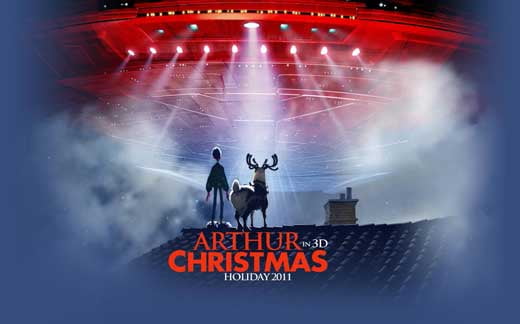 Arthur Christmas - movie POSTER (Style B) (11" x 17") (2010) - Walmart.com