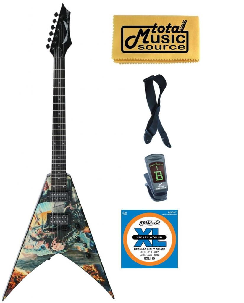 Dean V Dave Mustaine UNITED ABOMINATION Electric Guitar FREE Strings ...