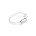 Jerilyn Engagement Ring Infinity Sterling Silver Cz Womens Ginger Lyne ...