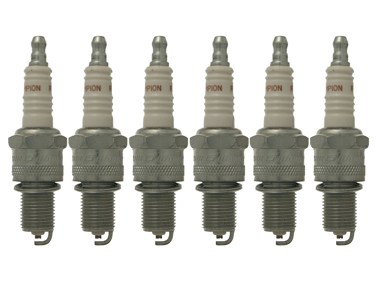 Juego 6 Bujías De Encendido CHAMPION 2500 Series 1960 A 1965 GMC V6 5.0L Cobre | Walmart en línea