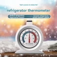 4 Pcs Refrigerator Thermometer 20℃-20℃/-20℉-80℉ Fridge Analog ...