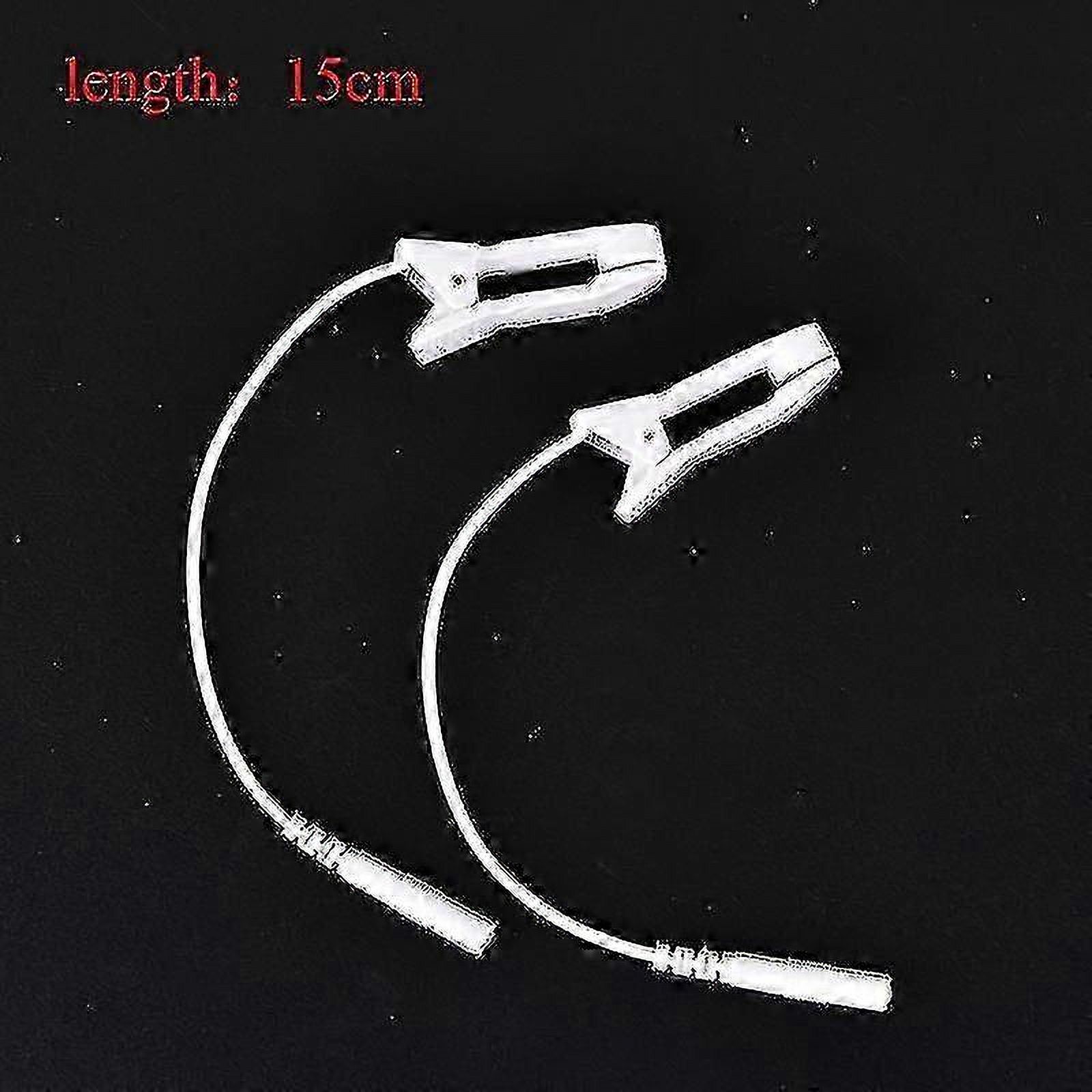 2pcs 2.0mm Ear Pain Relief Clip Tens Electrode Lead Wire Connecting ...