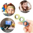 3 Pack Magnetic Rings Fidget Toy Set, Idea ADHD Fidget Toys, Adult ...