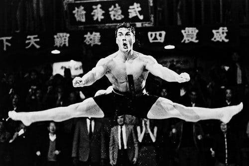 Jean-Claude Van Damme 24x36 Poster kick boxer pose - Walmart.com