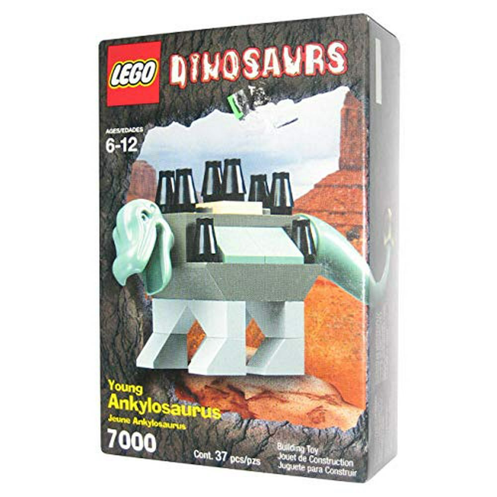 LEGO Dinosaurs Young Ankylosaurus Building Toy Set 7000 - Walmart.com ...