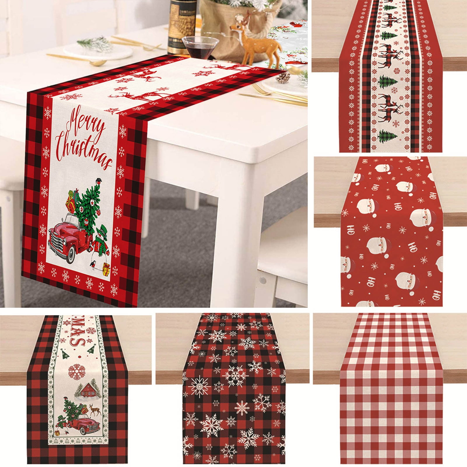Christmas Plaid Border