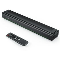 TOPVISION Sound Bar for TV, Soundbar with Subwoofer, Wired & Wireless ...