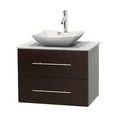 Wyndham Collection Centra 30 inch Single Bathroom Vanity in Matte White ...