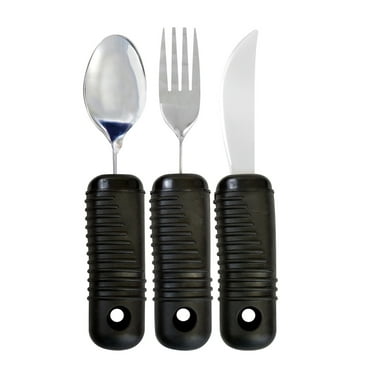 Disabled Eating Aid Adaptive Utensil Holder, Easy Grip Spoon Fork ...