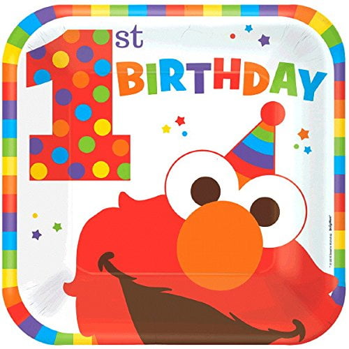 Elmo Happy 1st Birthday
