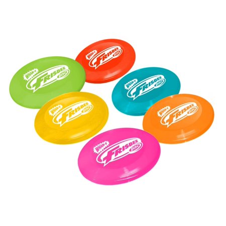 Wham O Disc Golf Mini Frisbee 16 Gram 6 Disc Set Indoor/Outdoor Use, 6 ...