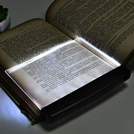 HISRFO 1 Black Tablet Reading Book Light Night Bed Reading Transparent ...