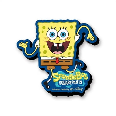 2pcs Spongebob Squarepants Magnet Set - SpongeBob Curious Face Flexible ...