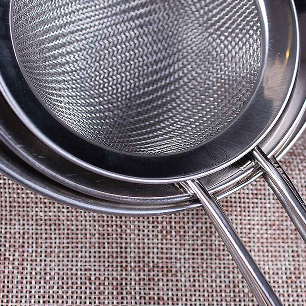 Home Kitchen Strainer Filter Leach sifter stainless steel Mesh ...
