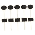 BESTYASH 20pcs Flower Identifying Board Chalkboard Plants Label Marker ...