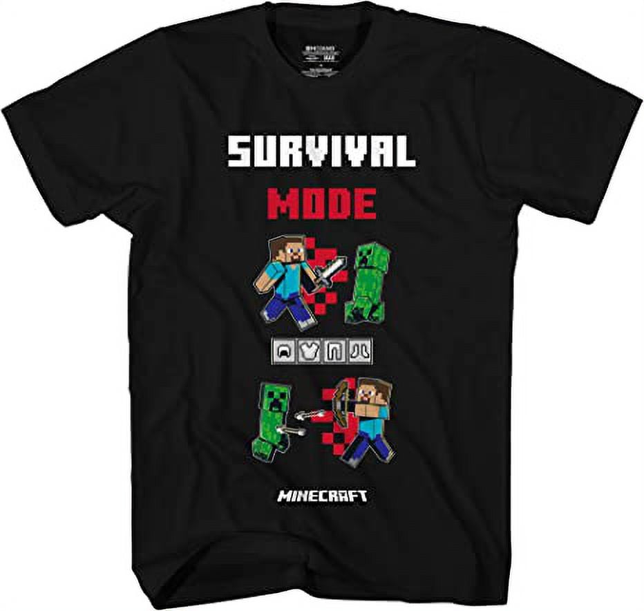 Minecraft Hostile Behavior Boss Mobs T-Shirts for Youth Kids - Walmart.com