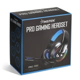 Insten Wired Gaming Headset, 40mm Driver, Blue LED, Noise Canceling Mic ...