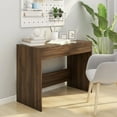 vidaXL Desk with Drawers Computer Desk Home Office Study Table ...