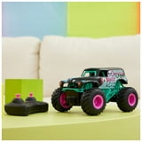 Monster Jam, Grave Digger RC Monster Truck, 1:24 Scale, Nitro Neon ...