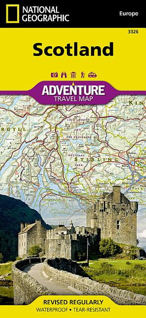 National geographic adventure travel maps: scotland adventure travel ...