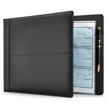 "Cardinal 7-Ring Business Check Binder, 1"" D-Ring, Black, For Three ...
