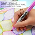 Sharpie Glam Pop Permanent Markers, Fine Point, 12 Count - Walmart.com