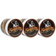 Three Flowers Brilliantine Hair Styling Pomade Solid 3.2 oz (Pack of 6 ...