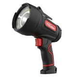 Hyper Tough 1000 Lumen Brightness LED Dual Power Rechargeable Spotlight ...