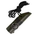 7-in-1 Survival Whistles, Multi-Tool Whistle with Compass Thermometer ...