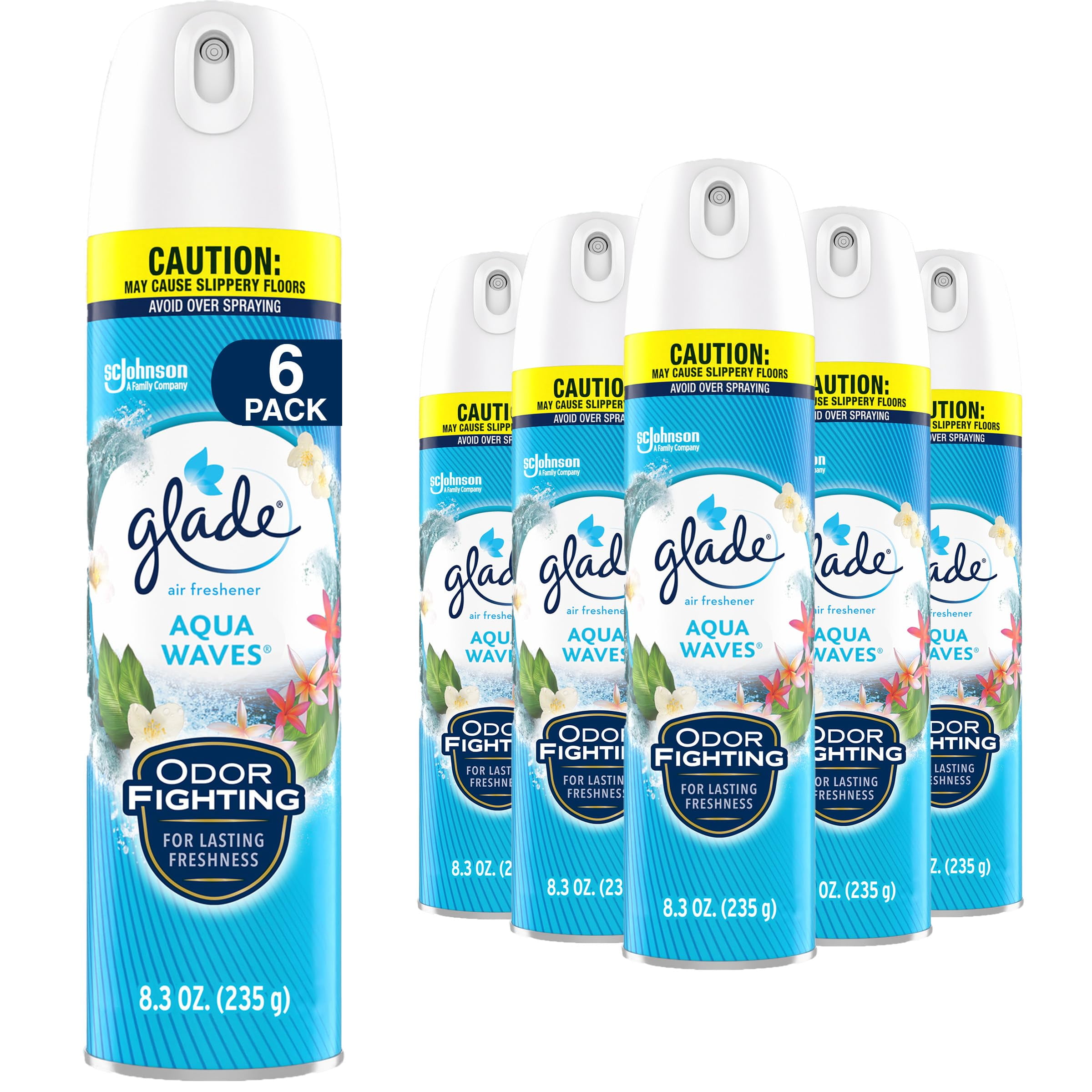 Ambientador de habitación Glade Aqua Waves, 245 ml, 6 unidades | Bodega ...